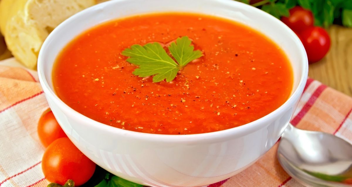 Sopa crema de Tomates