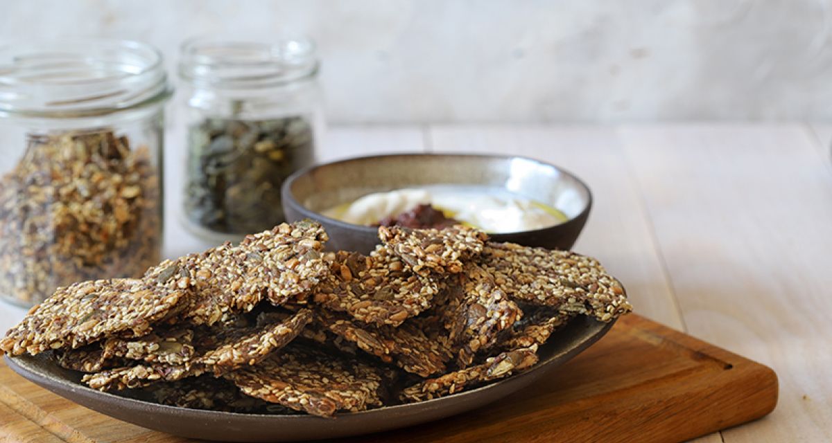 Crackers de semillas